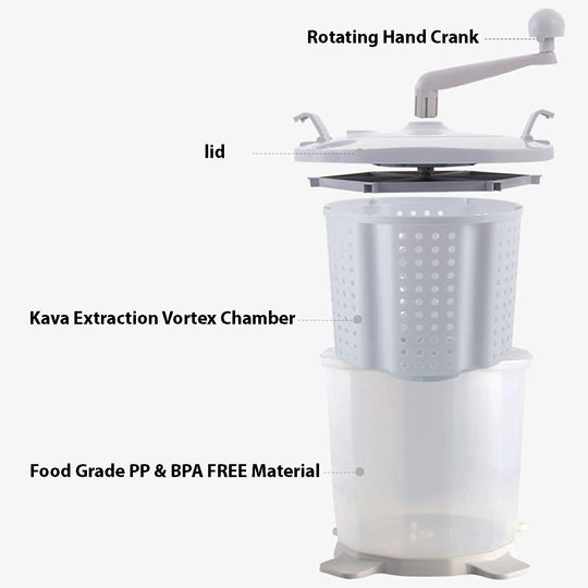Hand Crank Kava Wash Extraction Machine – Kavafied