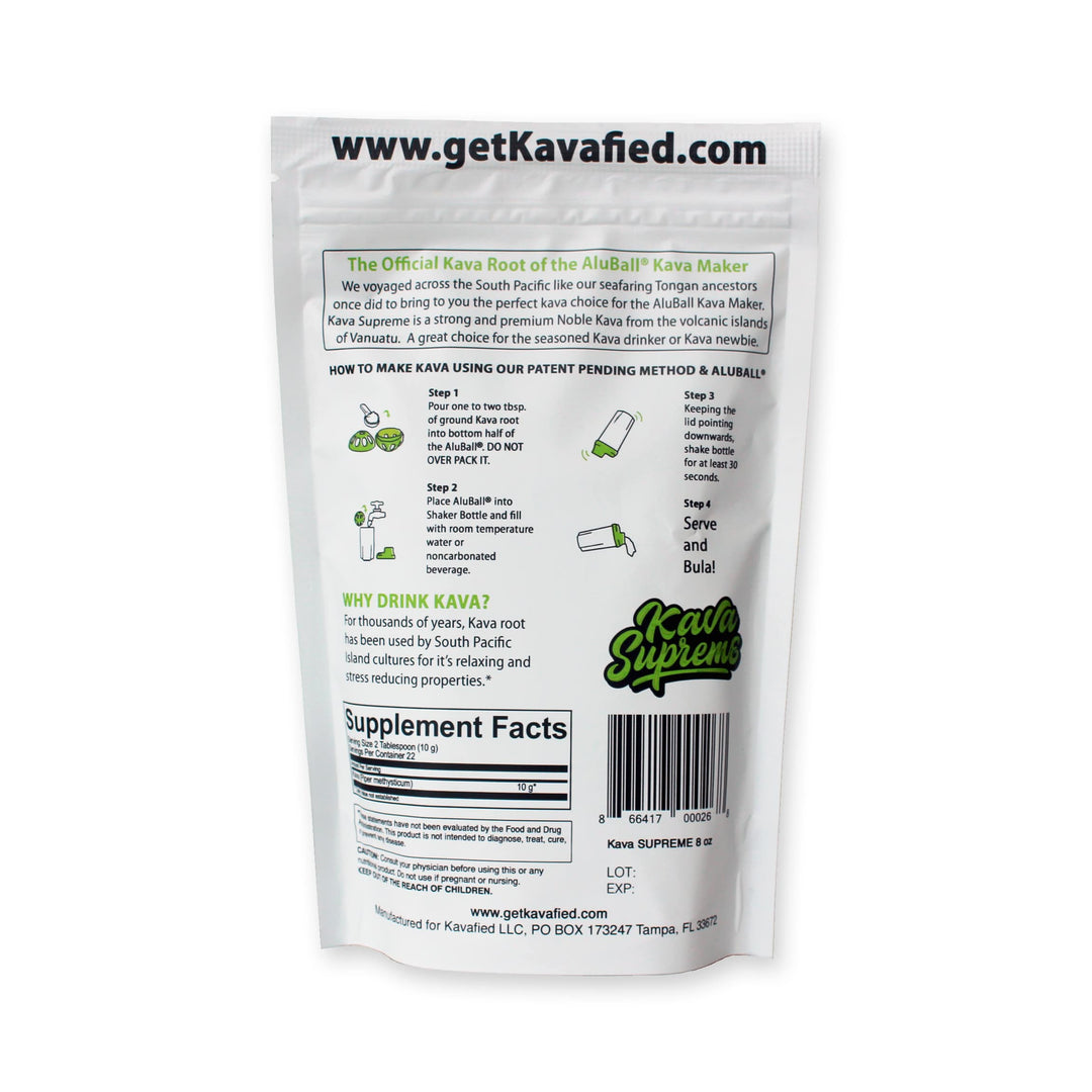 Kavafied - AluBall Kava Maker - Buy Kava Root Powder