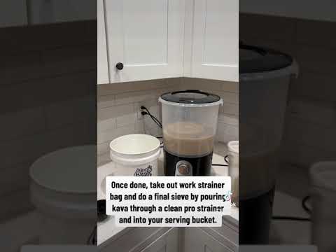 Magic Kava Bucket - Automatic Kava Beverage Maker – Kavafied